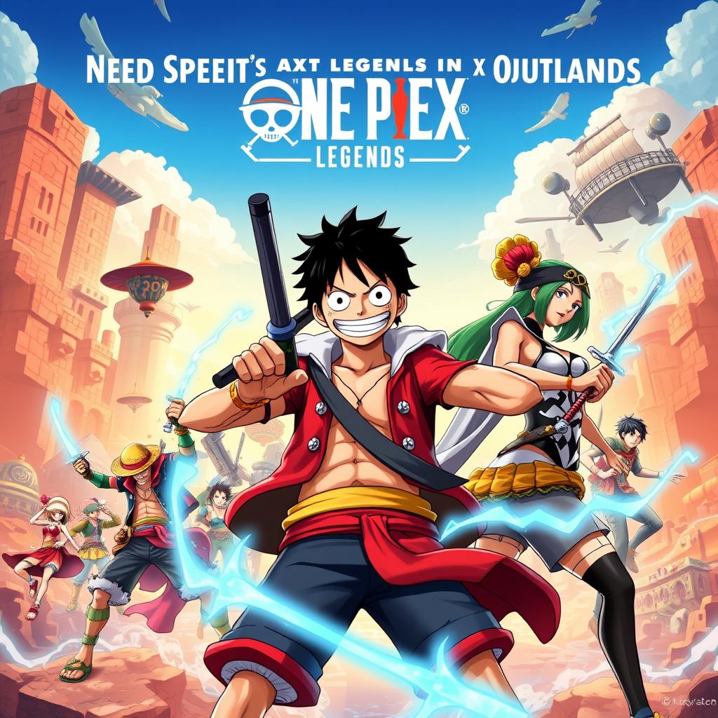 Create a poster for an **Apex Legends x One Piece** collabor... - Flux ...