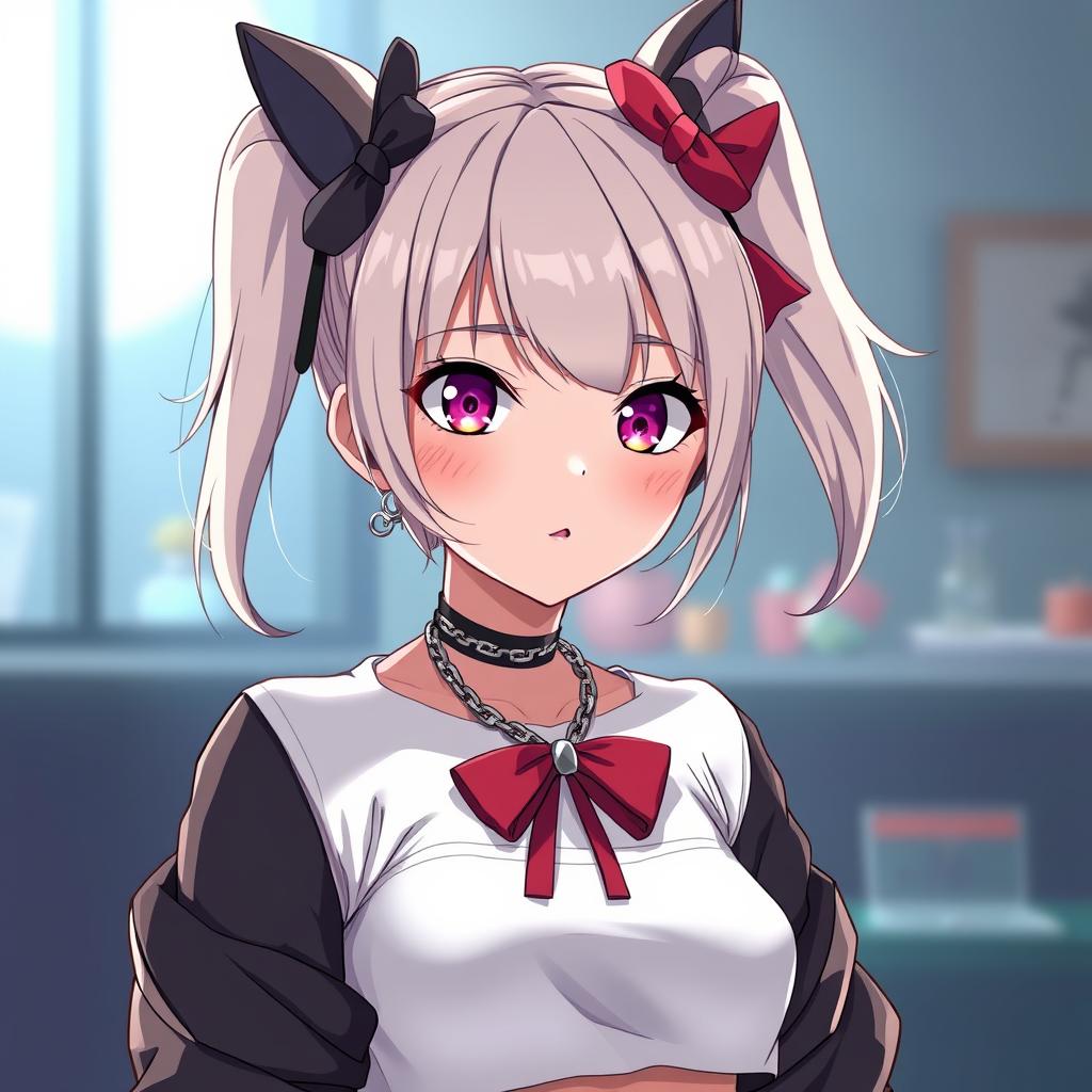 Chica anime Chrome core - Flux.1 | Flux Image AI